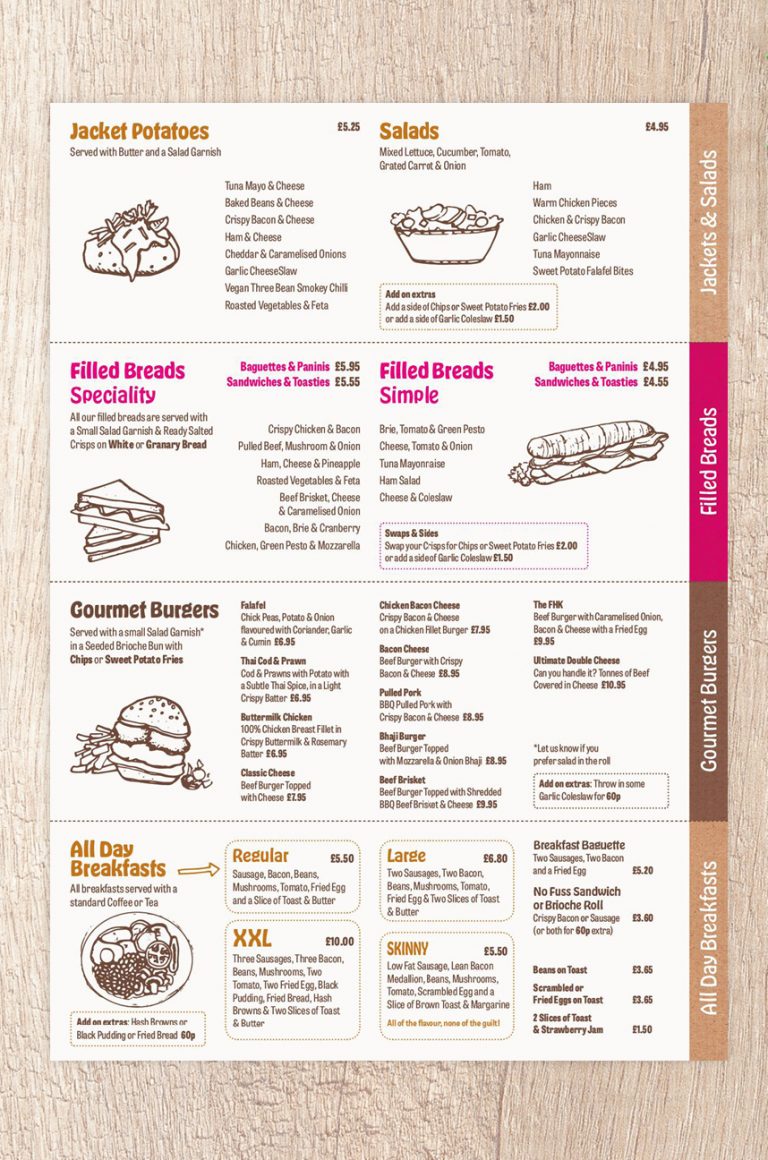 Farmhouse Kitchen Menu - Lisa Devonald | Brand Design, Graphic Design ...